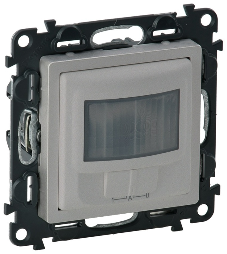 Legrand VALENA LIFE Automatický spínač bez N-vodiča, vypínateľný hliník ...